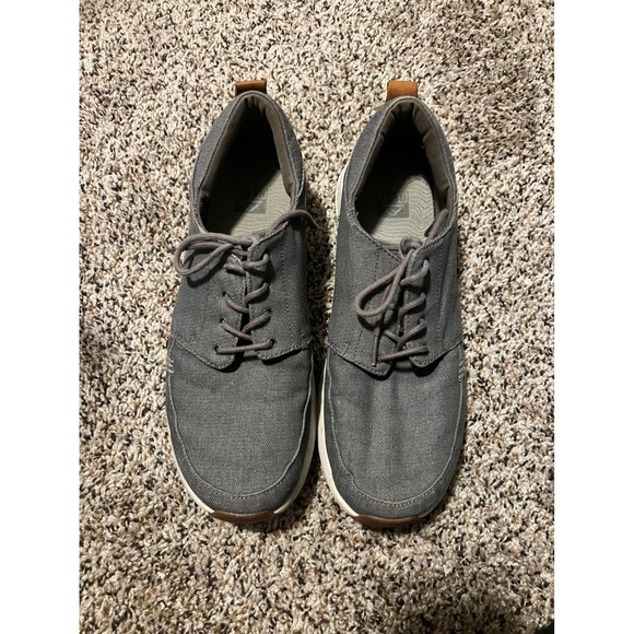 Reef | Shoes | Reef Rover Low Tx Casual Sneakers Comfort Gray Canvas ...